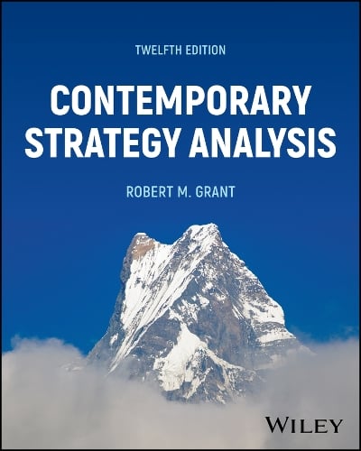 Contemporary Strategy Analysis, with eBook Access Code by Robert M ...