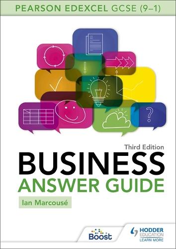 Pearson Edexcel GCSE (9-1) Business Answer Guide Third Edition by Ian ...