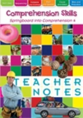 Springboard into Comprehension Level 4 Teacher's Notes | Waterstones