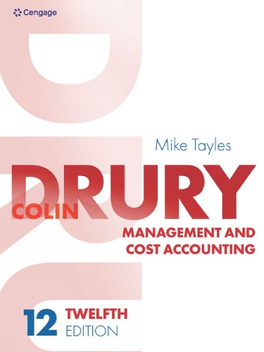 Management and Cost Accounting by Colin Drury, Mike Tayles | Waterstones