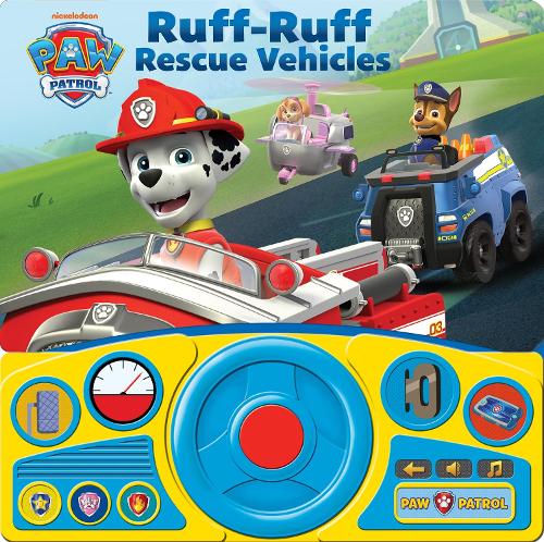 Nickelodeon PAW Patrol: Ruff-Ruff Rescue Vehicles Sound Book by PI Kids ...