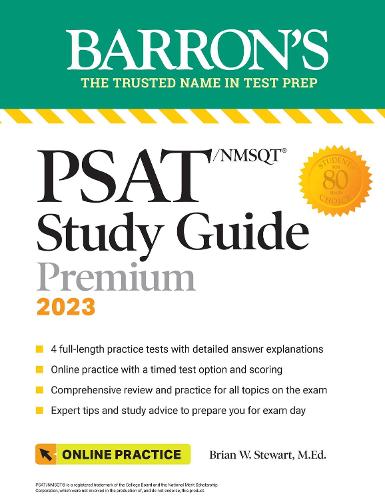 PSAT/NMSQT Study Guide, 2023: Comprehensive Review with 4 Practice ...