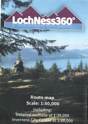 Loch Ness 360° Route Map by Helen Stirling Maps, Visit Inverness Loch ...