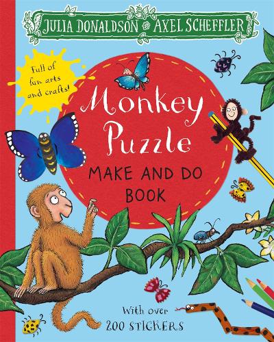 Monkey Puzzle Make and Do Book by Julia Donaldson, Axel Scheffler ...