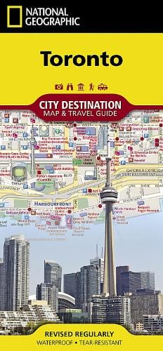 Toronto Map by Nat Geo Maps | Waterstones