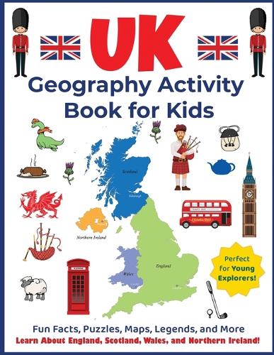 UK Geography Activity Book for Kids by Dylanna Press | Waterstones