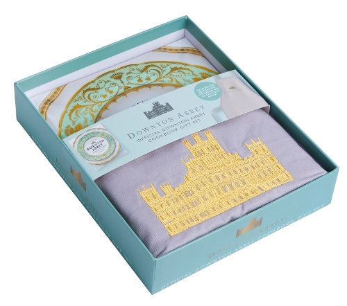 The Official Downton Abbey Cookbook Gift Set (book and apron) by Annie ...