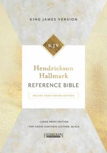 Hendrickson Hallmark Reference Bible: Deluxe Hand-Bound Edition by ...