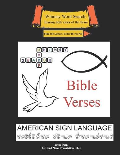 Whimsy Word Search, Bible Verses, Calendar, American Sign Language, ASL ...