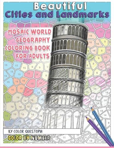 Beautiful Cities and Landmarks Color By Number - Mosaic World Geography ...