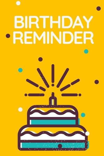 Birthday Reminder Notebook by Andrea Jensen | Waterstones