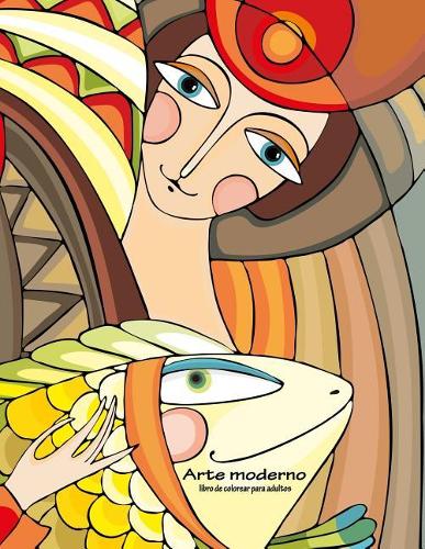 Arte moderno libro de colorear para adultos 1 by Nick Snels | Waterstones