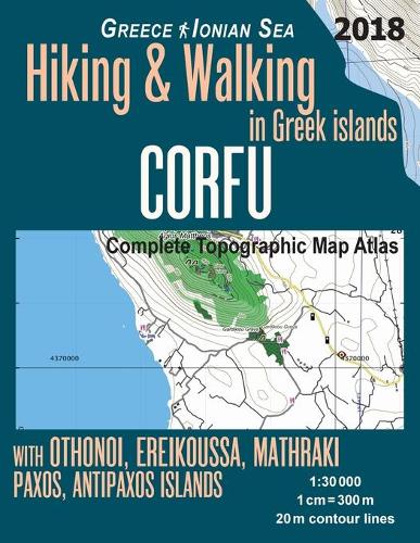 Corfu Complete Topographic Map Atlas 1 by Sergio Mazitto | Waterstones