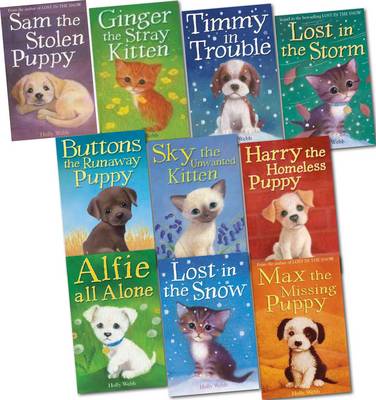 Holly Webb: (Sky the Unwanted Kitten, Ginger the Stray Kitten, Max the ...