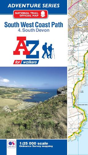 SW Coast Path South Devon Adventure Atlas | Waterstones