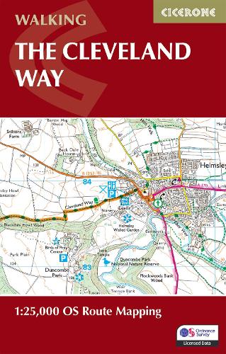 The Cleveland Way Map Booklet by Paddy Dillon | Waterstones