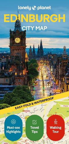 Lonely Planet Edinburgh City Map by Lonely Planet | Waterstones