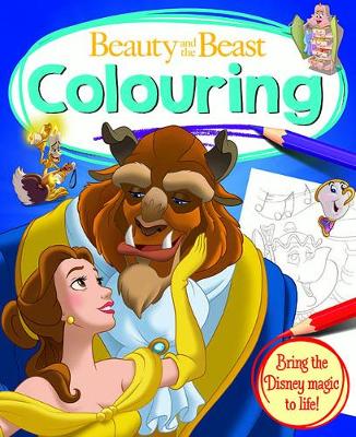 BEAUTY AND THE BEAST Colouring Book Waterstones