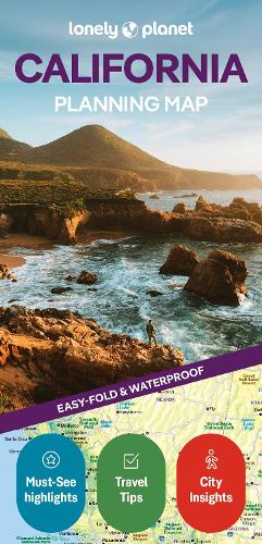 Lonely Planet California Planning Map by Lonely Planet | Waterstones