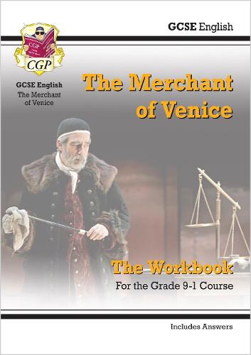GCSE English Shakespeare - The Merchant of Venice Workbook (includes Answers) by CGP Books ...