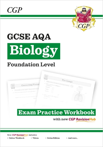 GCSE Biology AQA Exam Practice Workbook - Foundation by CGP Books | Waterstones
