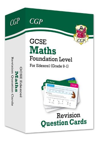GCSE Maths Edexcel Revision Question Cards - Foundation by CGP Books ...