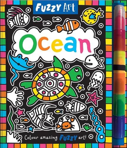 Fuzzy Art Ocean by Melanie Hibbert, Jayne Schofield | Waterstones