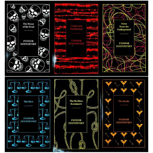 Complete Collection of Fyodor Dostoevsky 6 Books Set(Crime and ...