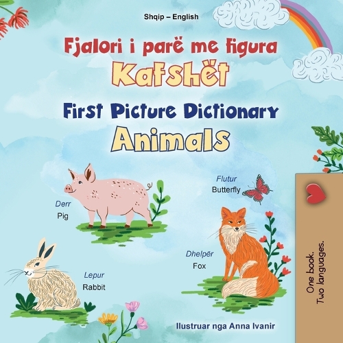 First Picture Dictionary - Animals (Albanian English Bilingual Children ...