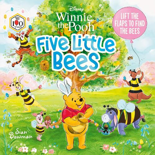 Disney Winnie the Pooh: Five Little Bees: An Easter lift-the-flap ...