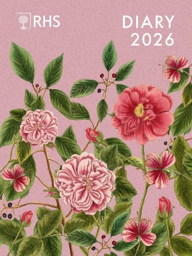 Rhs Floral Desk Diary 2026 by The Royal Horticultural Society | Waterstones