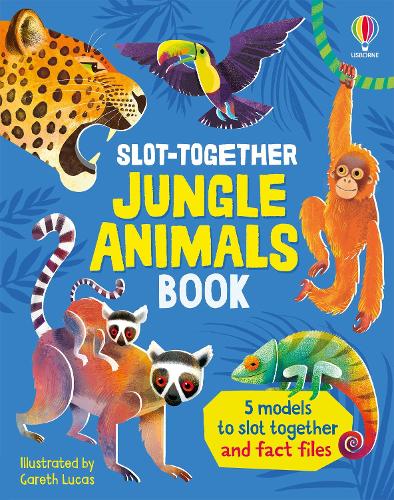 Slot-Together Jungle Animals Book by Abigail Wheatley, Gareth Lucas ...