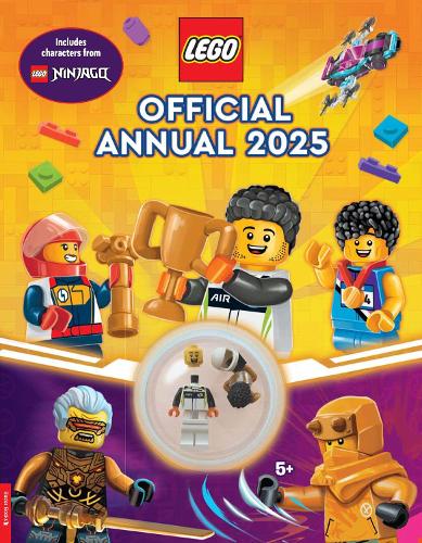 LEGO® Books: Official Annual 2025 (with racing driver minifigure and ...