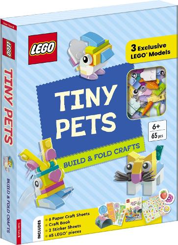 LEGO® Books. Tiny Pets: Build and Fold Crafts (with 3 exclusive models ...