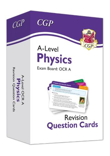 A-Level Physics OCR A Revision Question Cards by CGP Books | Waterstones