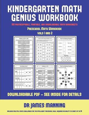 Preschool Math Workbook (Kindergarten Math Genius) by James Manning ...