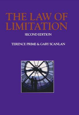 The Law of Limitation by Terence Prime, Gary Scanlan | Waterstones