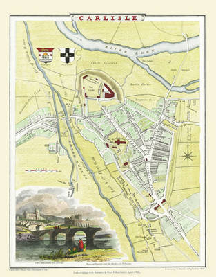 Cole and Roper Old Map of Carlisle 1805 by Cole and Roper | Waterstones