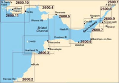 Bristol Channel England Map