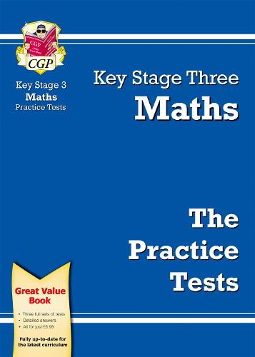 KS3 Maths Practice Tests by CGP Books | Waterstones