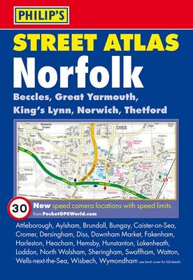 Philip's Street Atlas Norfolk | Waterstones