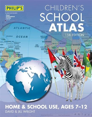 Philip's Children's School Atlas by David Wright, Jill Wright | Waterstones