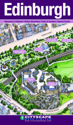 Edinburgh City Centre Map and Guide | Waterstones