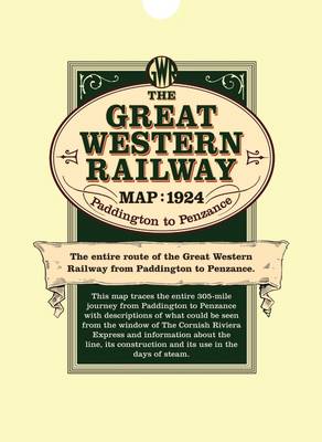 The Great Western Railway Map 1924 by Great Western Railway | Waterstones