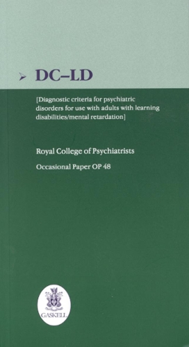 DC-LD by The Royal College of Psychiatrists | Waterstones