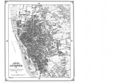 Liverpool 1845 Map - Heritage Cartography Victorian Town Map Series ...