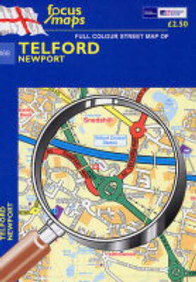 Full Colour Street Map of Telford | Waterstones