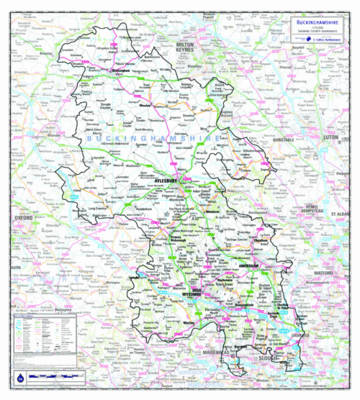 Buckinghamshire County Planning Map by Jonathan Davey | Waterstones