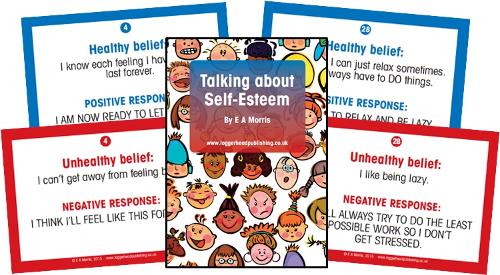 Talking About Self-Esteem Cards by EA Morris | Waterstones