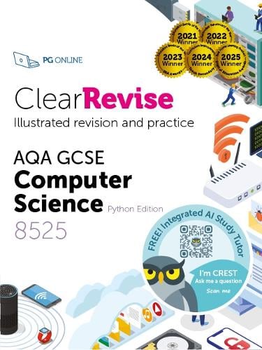 ClearRevise AQA GCSE Computer Science 8525 by PG Online | Waterstones